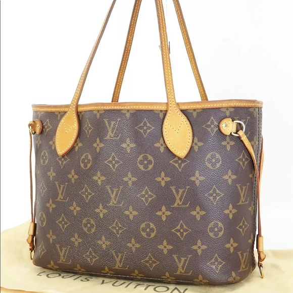 Louis Vuitton | Bags | Louis Vuitton Neverfull Pm Monogram Tote Bag ...